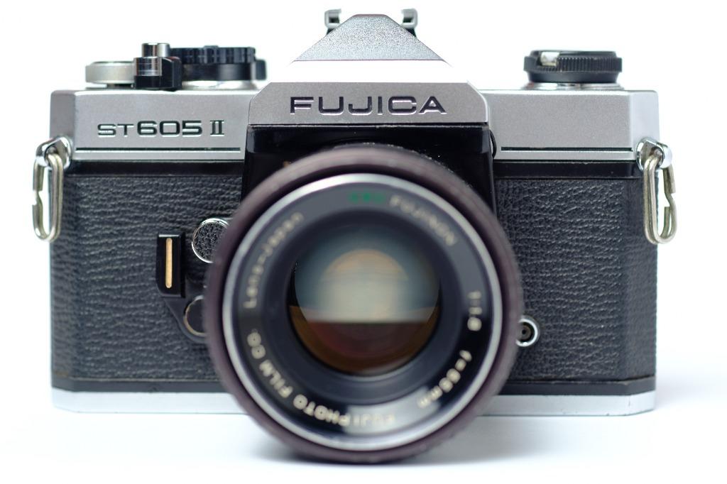 FUJICA ST605 II + FUJINON 50mm f1.8, Photography, Cameras on Carousell