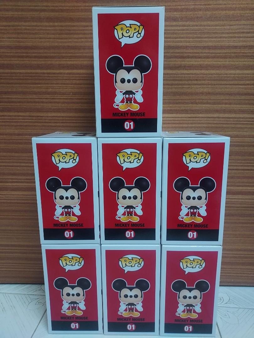 Funko Color Mickey Mouse set, Hobbies & Toys, Toys & Games on Carousell
