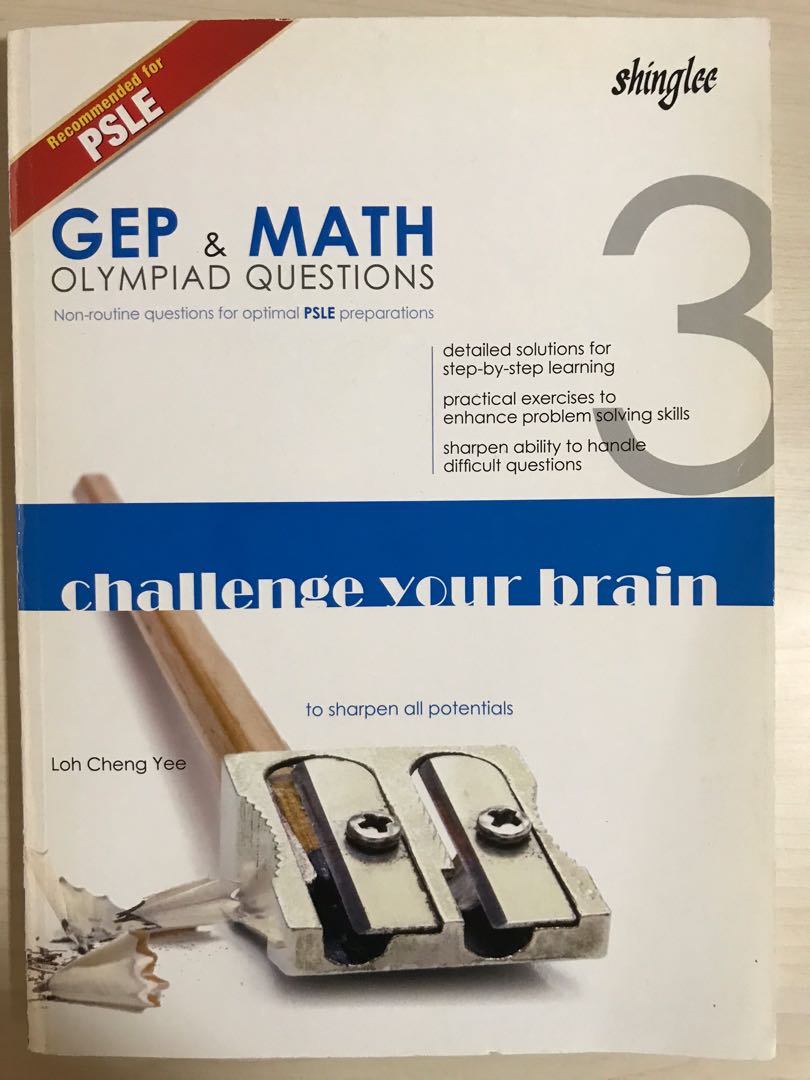 GEP & Math Olympiad Questions - Non-Routine Questions for optimal PSLE ...
