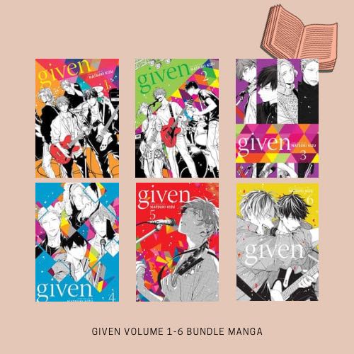 Given Manga Bundle (Volume 1, 2, 3, 4, 5, & 6), Hobbies & Toys, Books ...