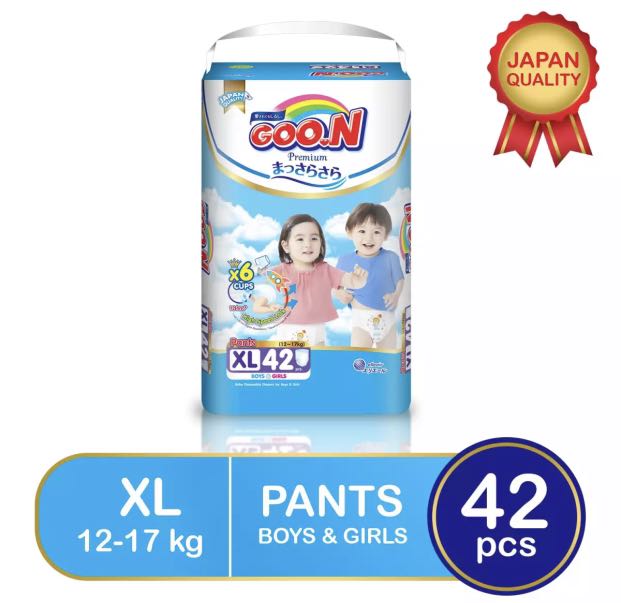 GOON XL Diaper x6 Cups, Babies & Kids, Bathing & Changing, Diapers ...