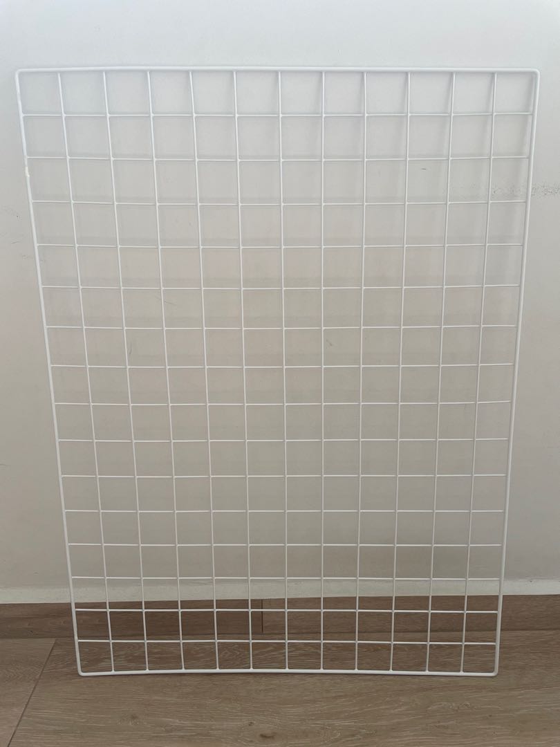 Grid Wire Mesh Frame in White, Furniture & Home Living, Home Decor ...