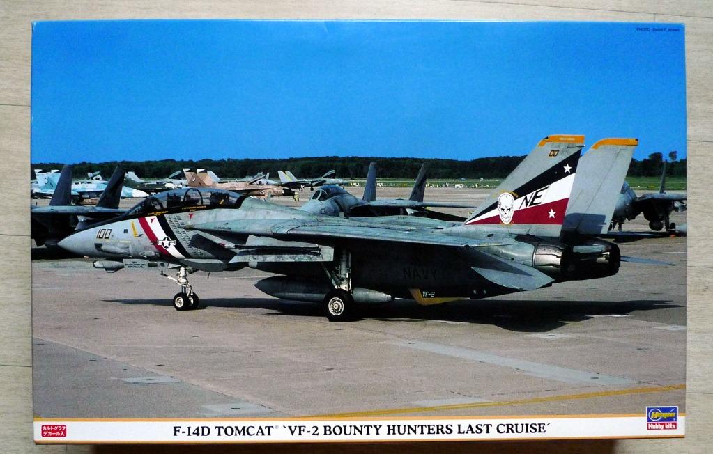 Hasegawa 1/48 09719 F-14D Tomcat VF-2 Bounty Hunters Last Cruiser, 興趣及 ...