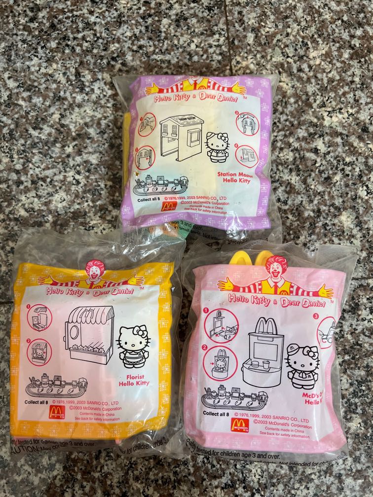 Hello Kitty occupation figurines from McDonald’s, Hobbies & Toys ...