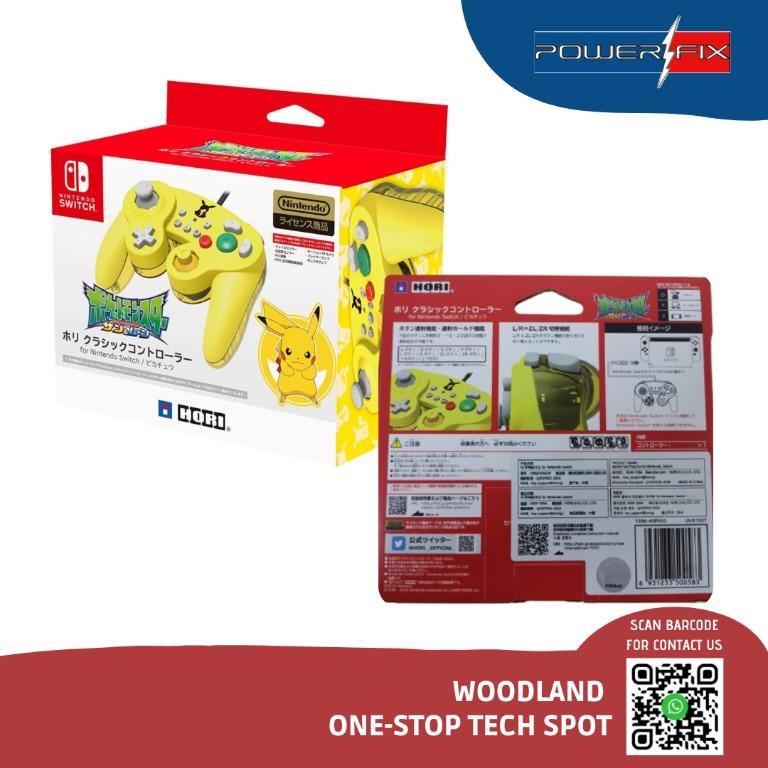 Hori pikachu (gamecube) controller for Nintendo switch, Video Gaming ...