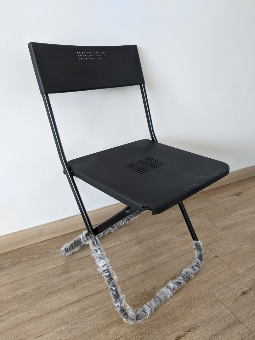 IKEA FEJAN Foldable Chair, Furniture & Home Living, Furniture, Chairs ...
