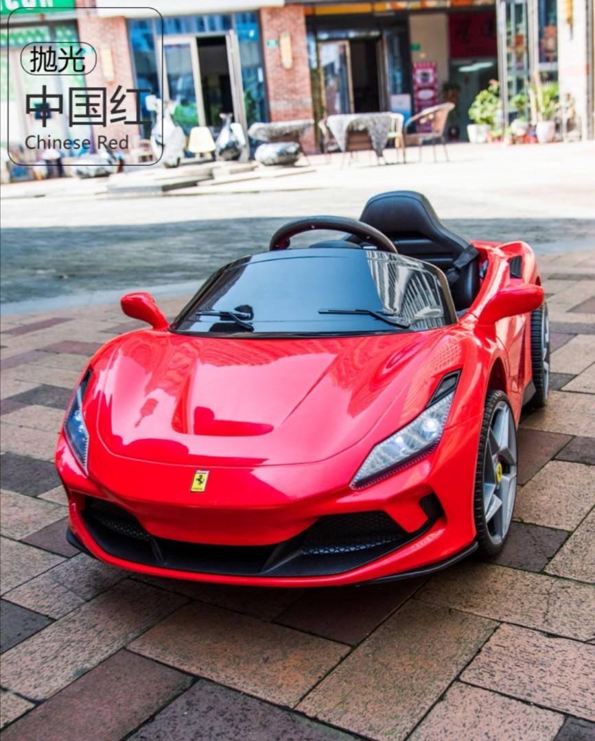 In stock - Ferrari Kids Electric Car with Opening Doors, Babies & Kids ...