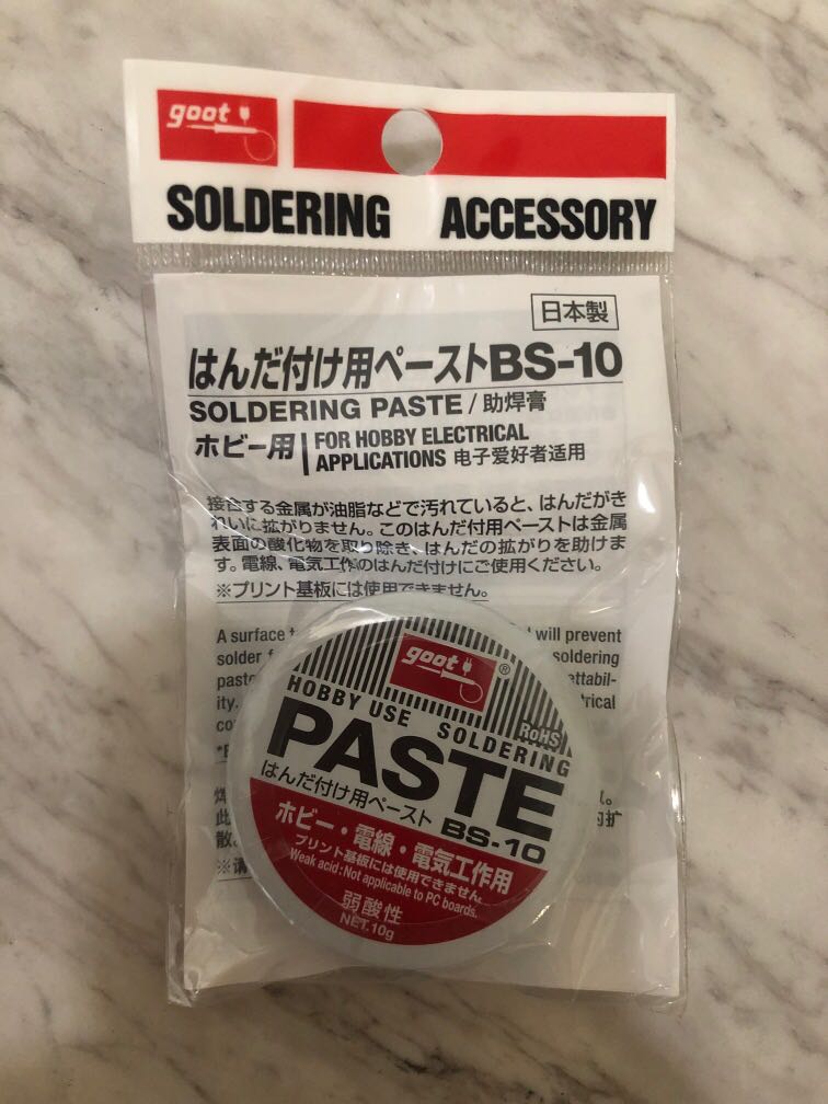 Japan Goot brand solder paste, Furniture & Home Living, Home ...