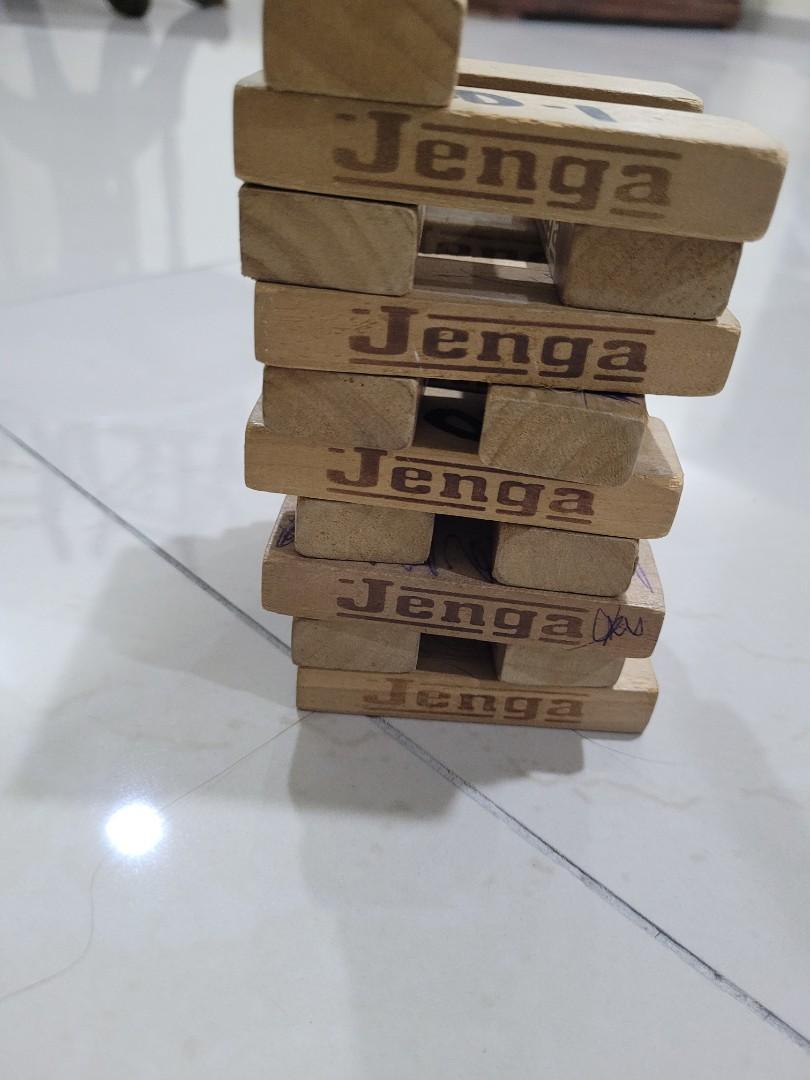 JENGA Original Blocks, Hobbies & Toys, Toys & Games on Carousell