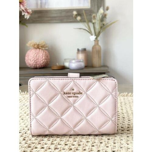 KATE SPADE natalia medium compact bifold wallet, Women's Fashion, Bags & Wallets, Wallets & Card ...