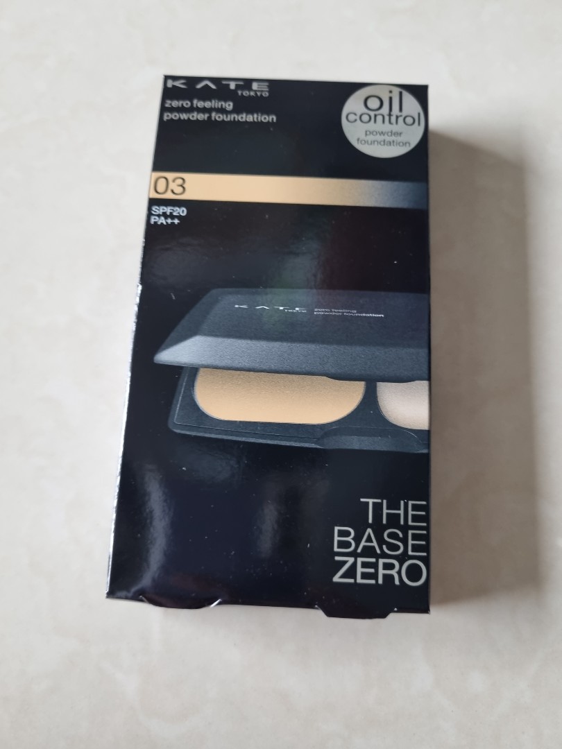 KATE Zero Feeling Powder Foundation No. 03, Beauty & Personal Care ...