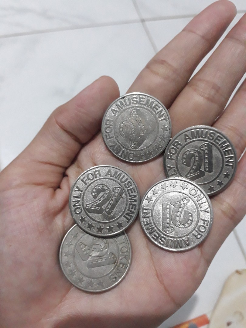 Koin game Arcade 21 Cinema Jadul, Antik, Uang Lama di Carousell