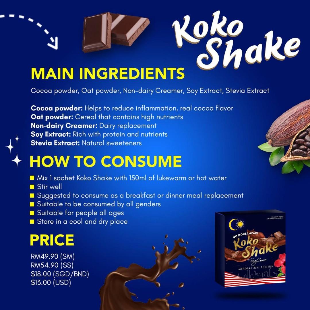 KokoShake by SexyCurve, Health & Nutrition, Health Supplements, Health ...
