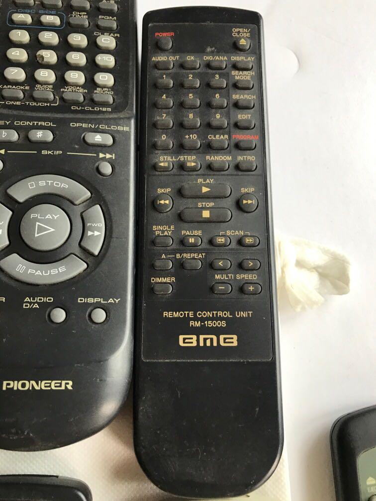 LaserDisc remote control $5 to $10, TV & Home Appliances, TV ...