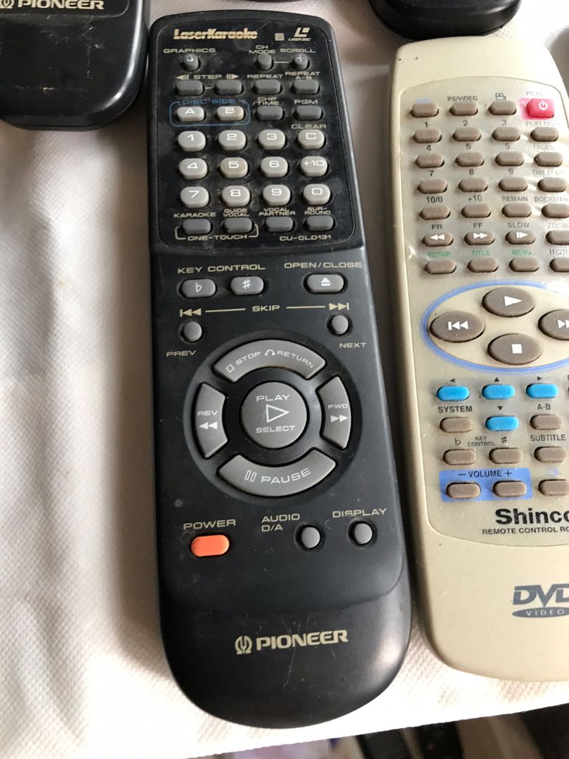 LaserDisc remote control $5 to $10, TV & Home Appliances, TV ...