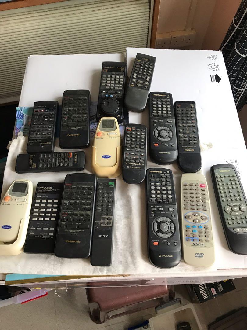 LaserDisc remote control $5 to $10, TV & Home Appliances, TV ...