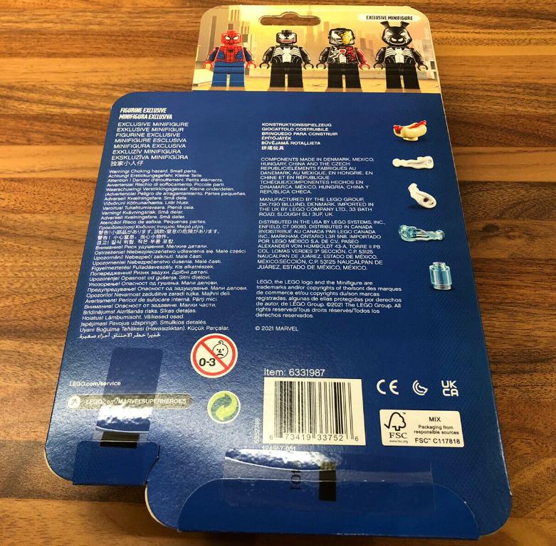 LEGO 40454 - MARVEL - Spider-Man versus Venom and Iron Venom (NEW ...