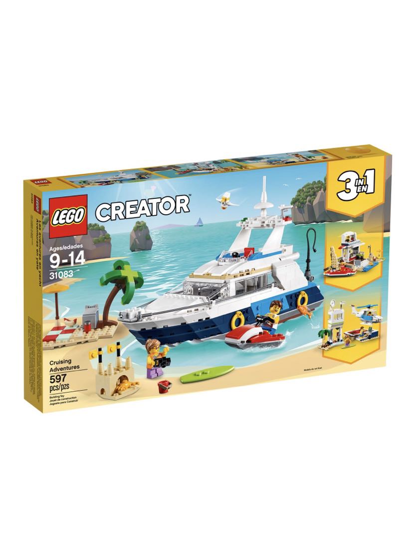 LEGO Creator Cruising Adventures 3-in-1 31083, Hobbies & Toys, Toys ...
