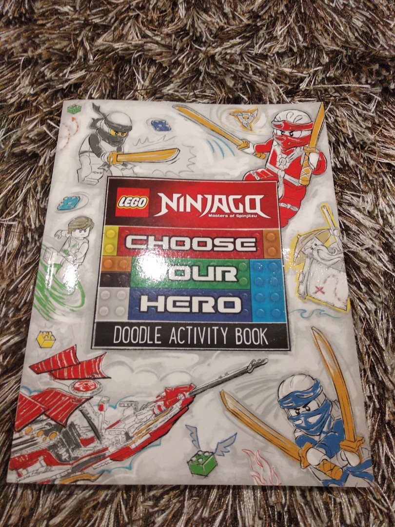 Lego Ninjago doodle activity book, Hobbies & Toys, Books & Magazines ...