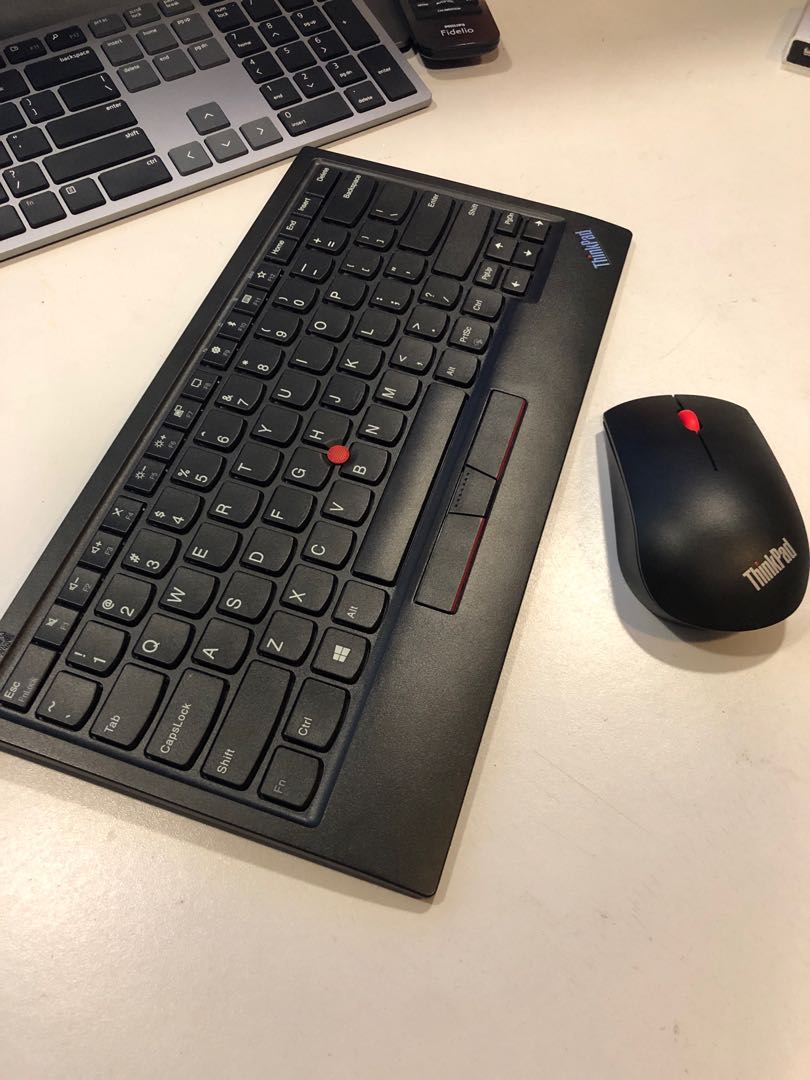Lenovo ThinkPad Wireless Keyboard 99% like new, 電腦 ＆ 平板電腦, 電腦周邊產品, 電腦鍵盤 ...