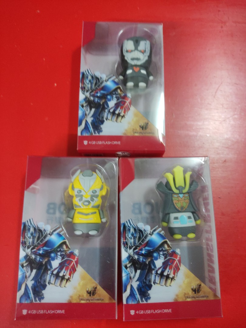 LIMITED EDITION Transformers USB 4GB flash drive, Hobbies & Toys ...