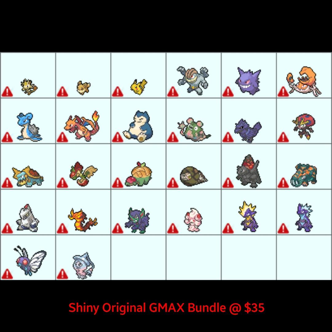[LINK TRADE] Pokemon Sword/Pokemon Shield - Shiny Pokemon Shop, Video ...
