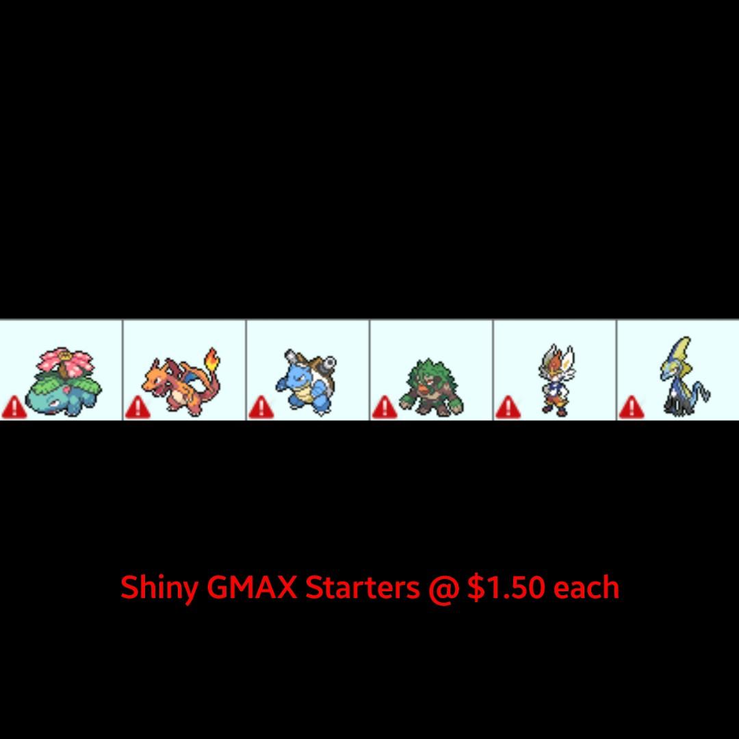 [LINK TRADE] Pokemon Sword/Pokemon Shield - Shiny Pokemon Shop, Video ...