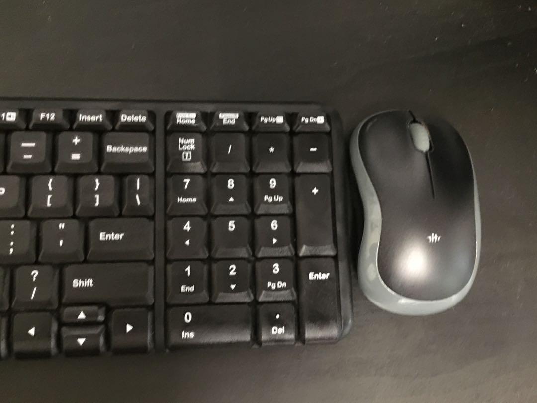 Logitech keyboard set k220, Computers & Tech, Parts & Accessories ...