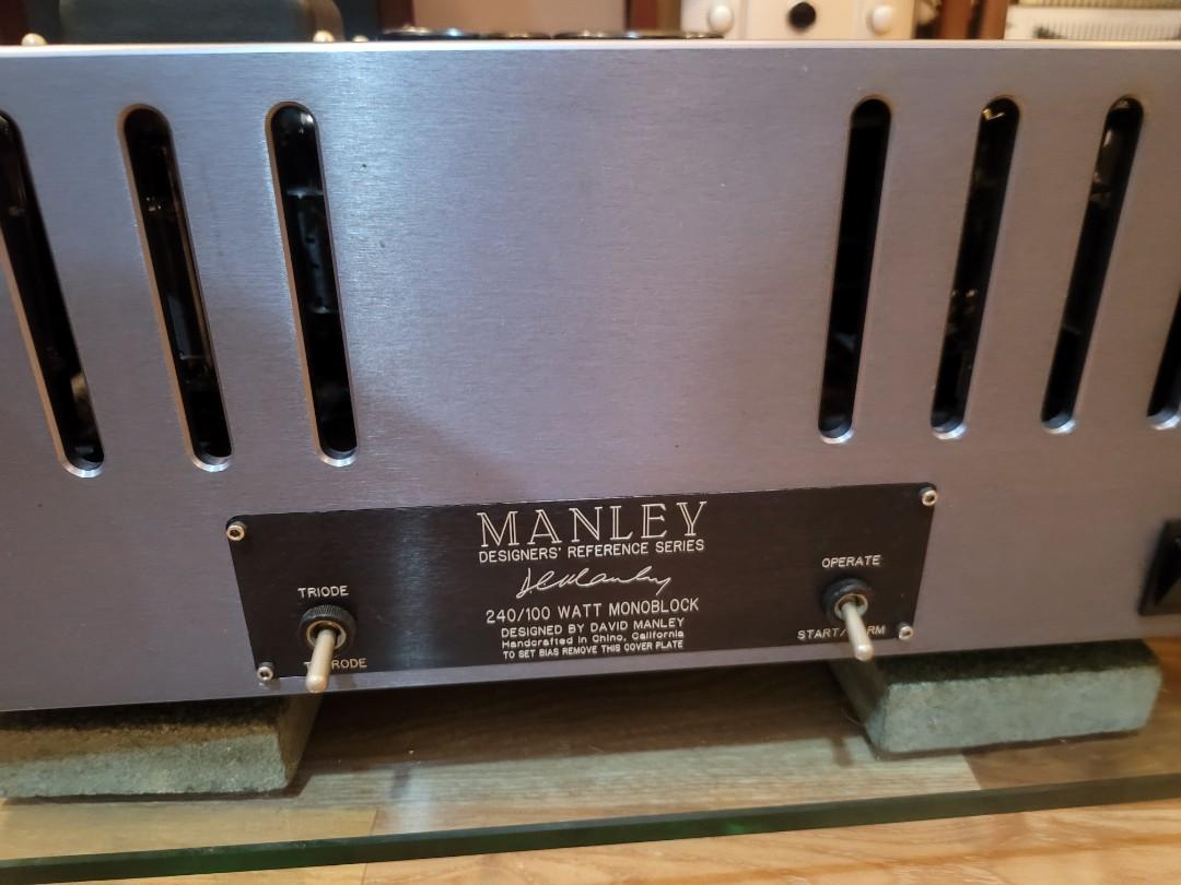 Manley Labs Reference 250 monoblock power amplifier, Audio, Other Audio ...