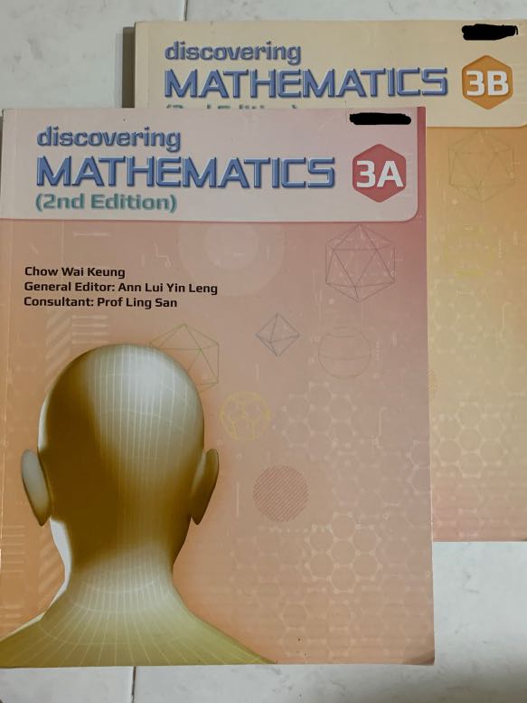 mathematics textbook 3A & 3B, Hobbies & Toys, Books & Magazines ...