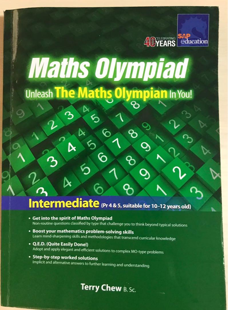 Maths Olympiad - Intermediate -Primary 4&5, Hobbies & Toys, Books ...