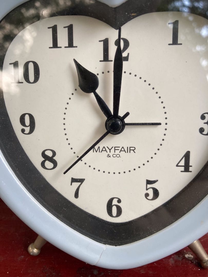 Mayfair Alarm Clock, Furniture & Home Living, Home Decor, Clocks on ...