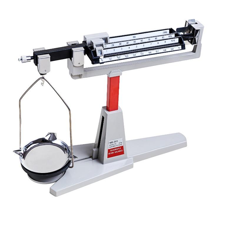 Medical Laboratory Quadruple Beam Balance Weighing Scale, Commercial ...