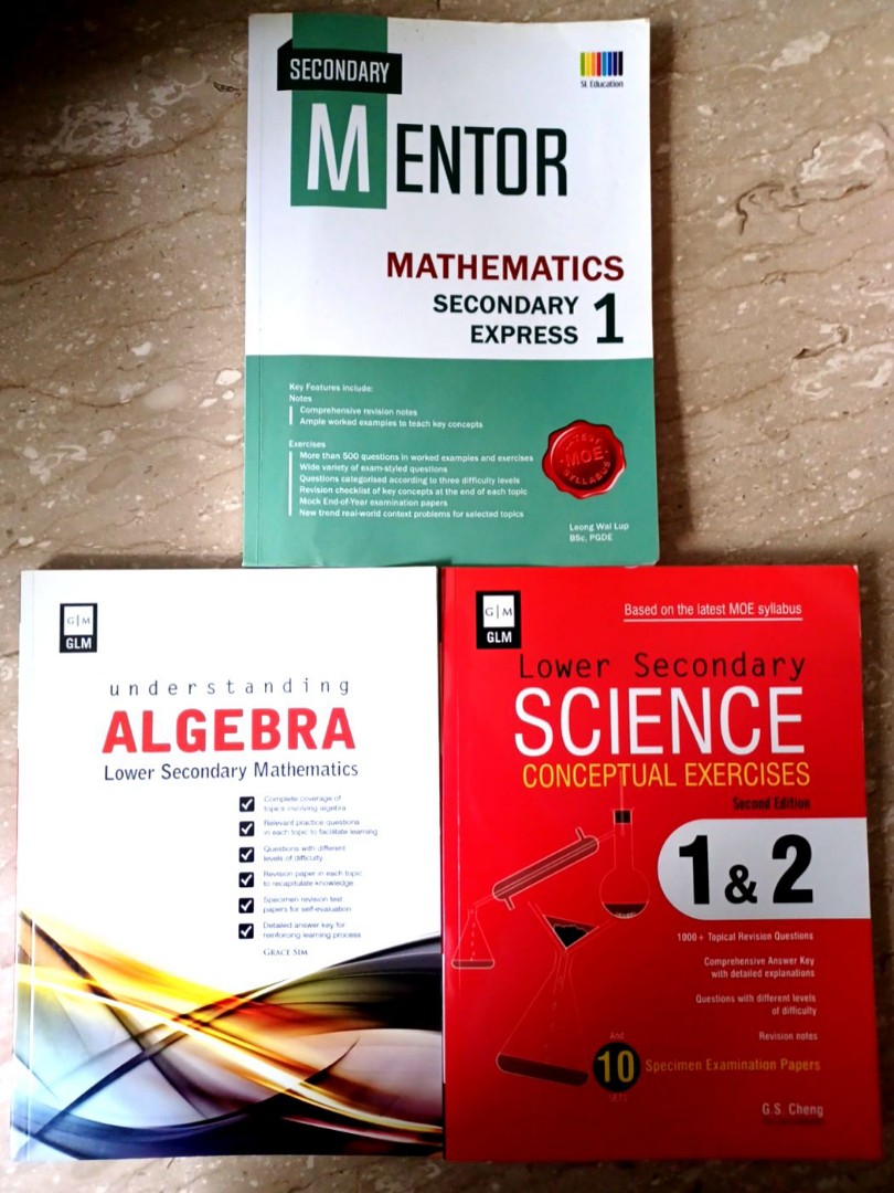 Mentor Mathematics Secondary 1 Express & Lowe r Secondary Maths and ...