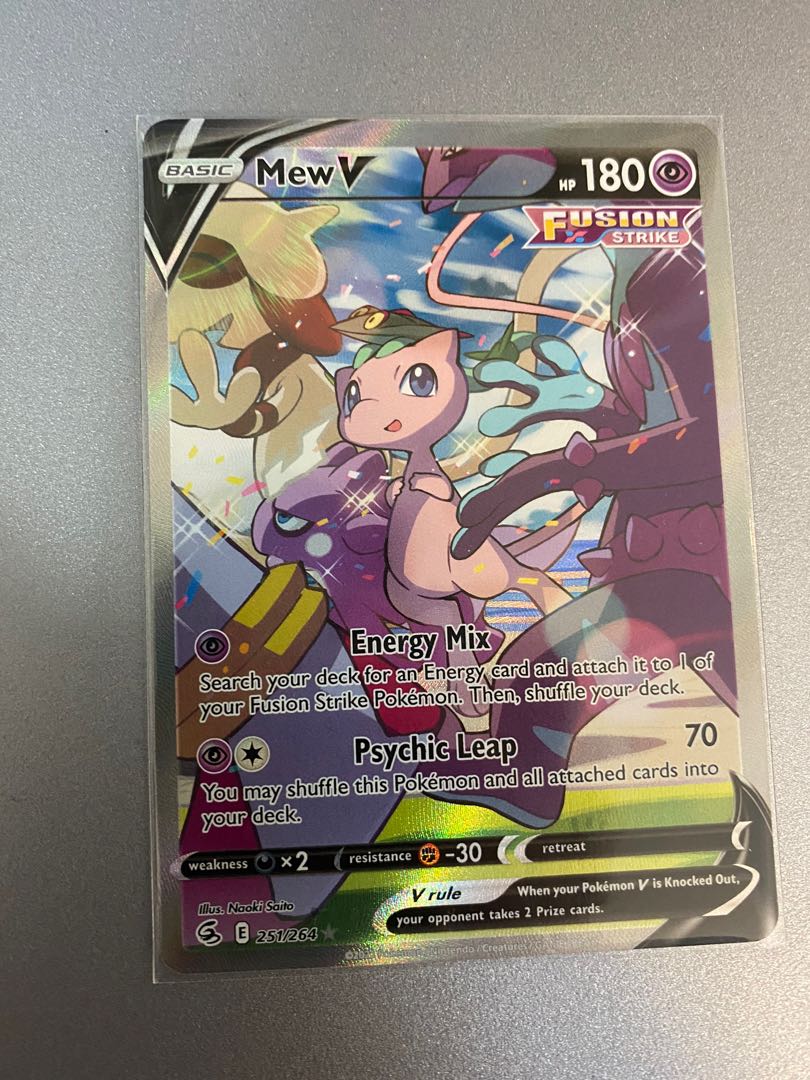 Mew V AA, Hobbies & Toys, Toys & Games on Carousell