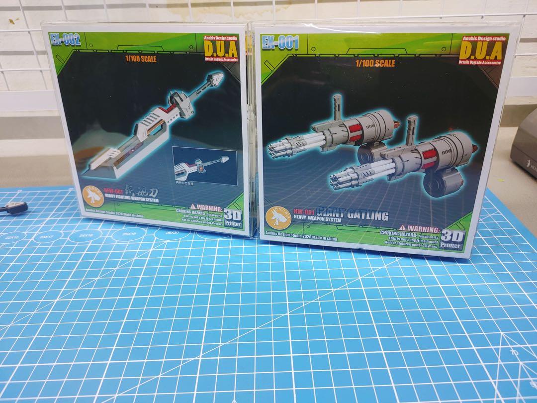 MG / FM Gatling Gun - Gundam Details Enhancement Kit 1/100 by Anubis ...