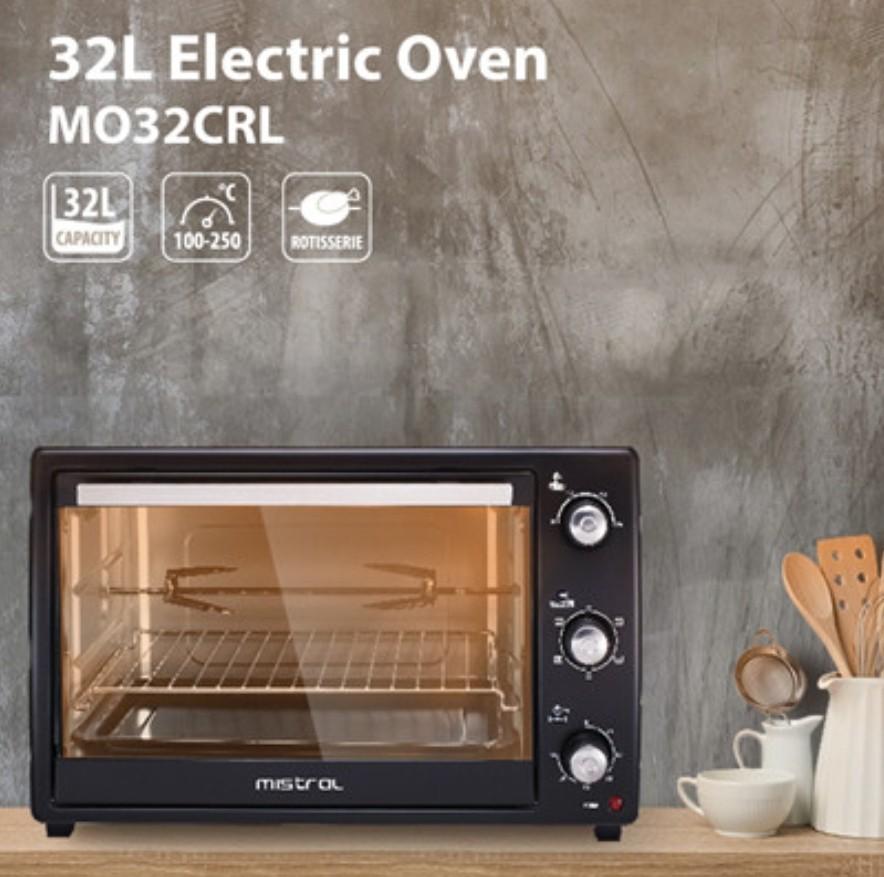 Mistral Table Top Electric Oven 32L MO32RCL, TV & Home Appliances ...