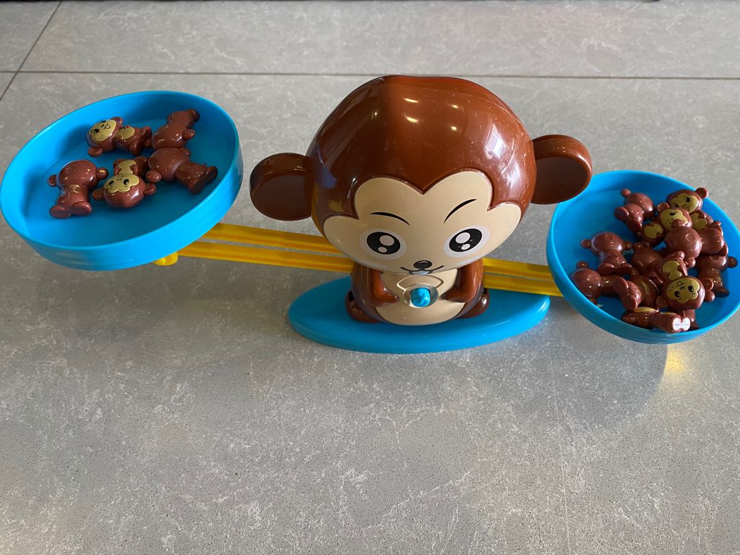 Monkey math game, Hobbies & Toys, Toys & Games on Carousell
