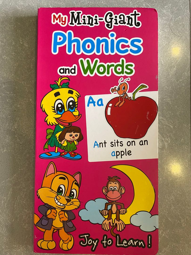 My mini giant phonics and word book, Hobbies & Toys, Books & Magazines ...