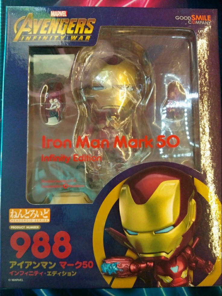 NENDOROID 988 AVENGERS: INFINITY WAR - IRON MAN MARK 50, Hobbies & Toys ...