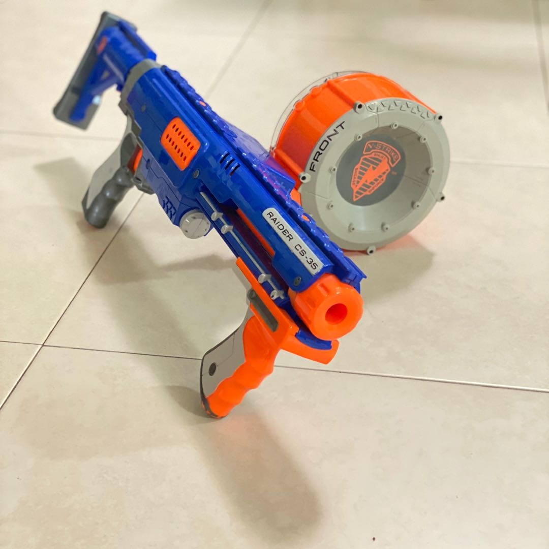 NERF RAIDER CS-35 Blaster, Hobbies & Toys, Toys & Games on Carousell
