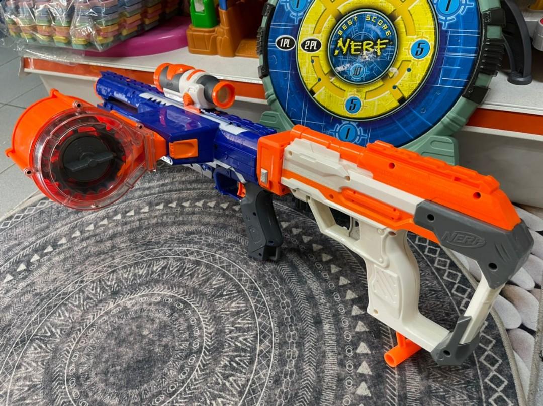 NERF RAMPAGE N-STRIKE ELITE BLASTER, Hobbies & Toys, Toys & Games on ...