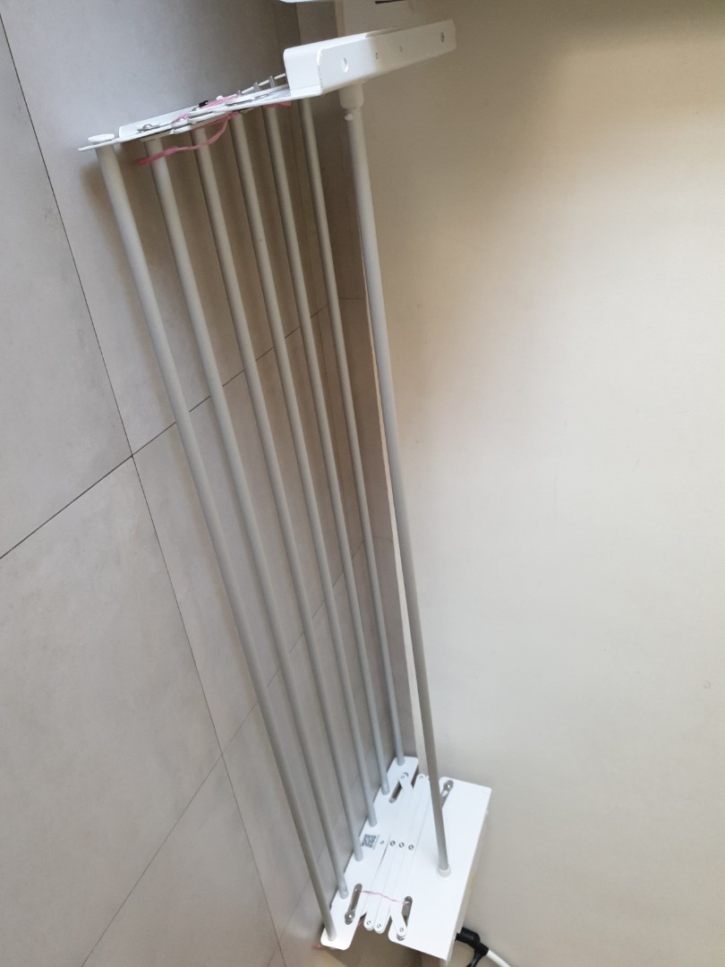 New HDB BTO laundry rack, Furniture & Home Living, Bathroom & Kitchen ...