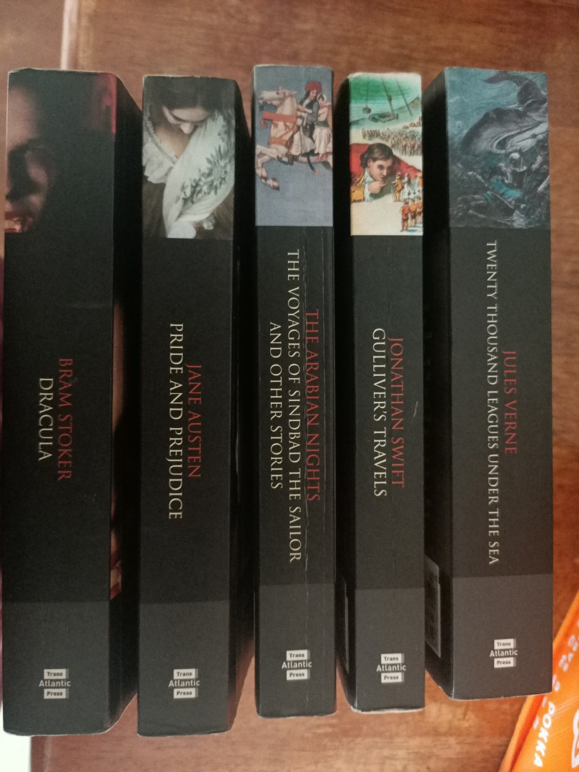 Novel Collection - 5 Piece Set, Hobbies & Toys, Books & Magazines ...