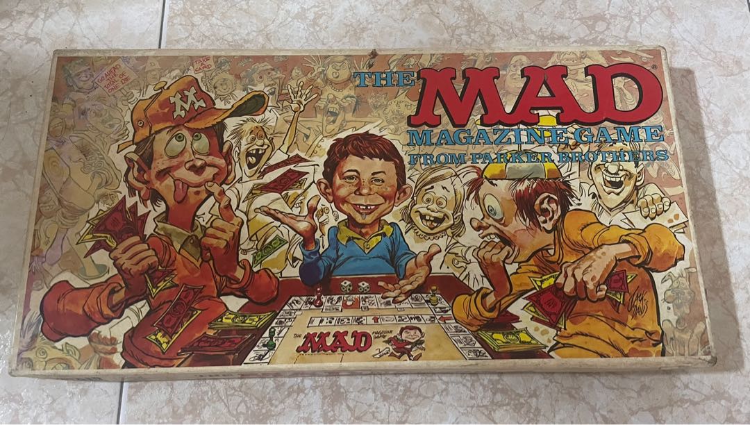 Old school board game: The MAD Magazine Game, Hobbies & Toys ...