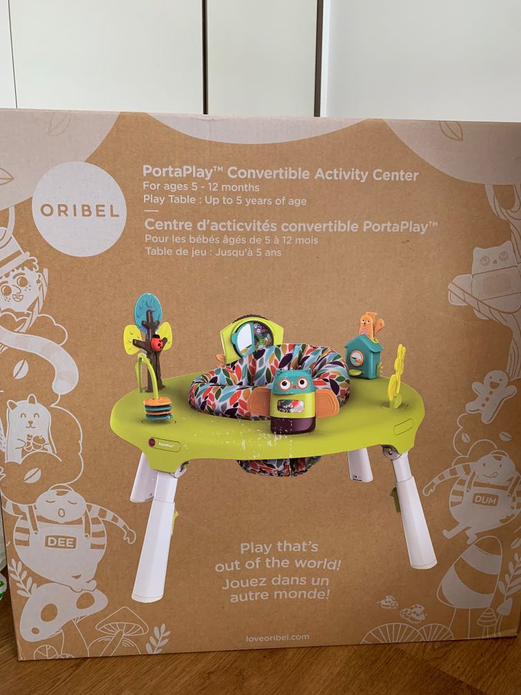 Oribel Portaplay convertible activity center, Babies & Kids, Infant ...