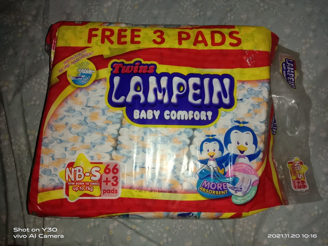 Original LAMPIEN Diaper, Babies & Kids, Bathing & Changing, Diapers ...
