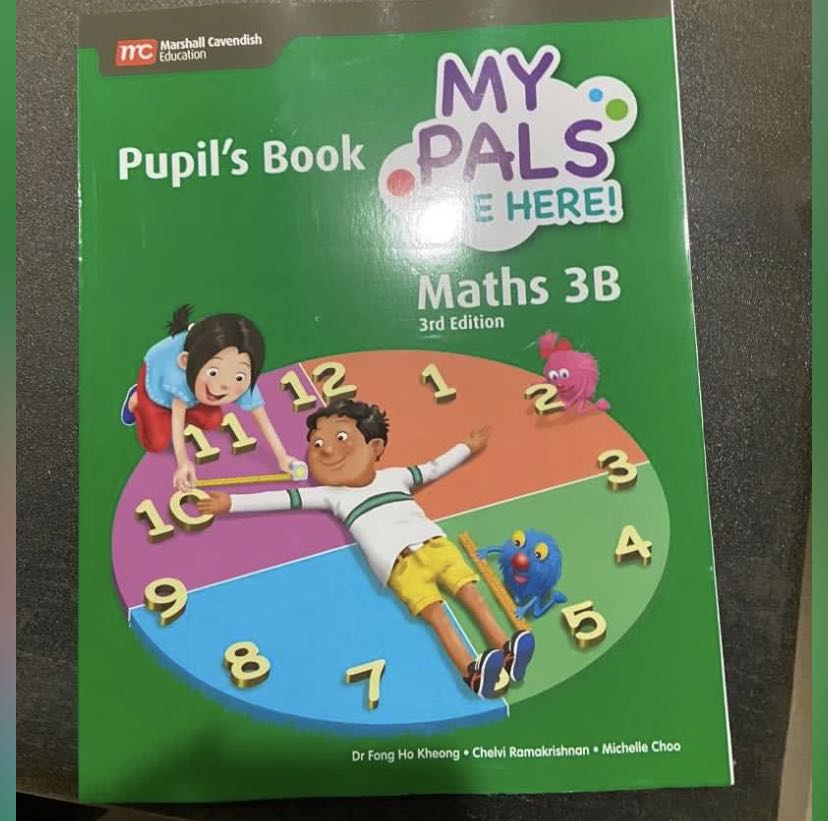 P3 3B maths text book, Hobbies & Toys, Books & Magazines, Textbooks on ...