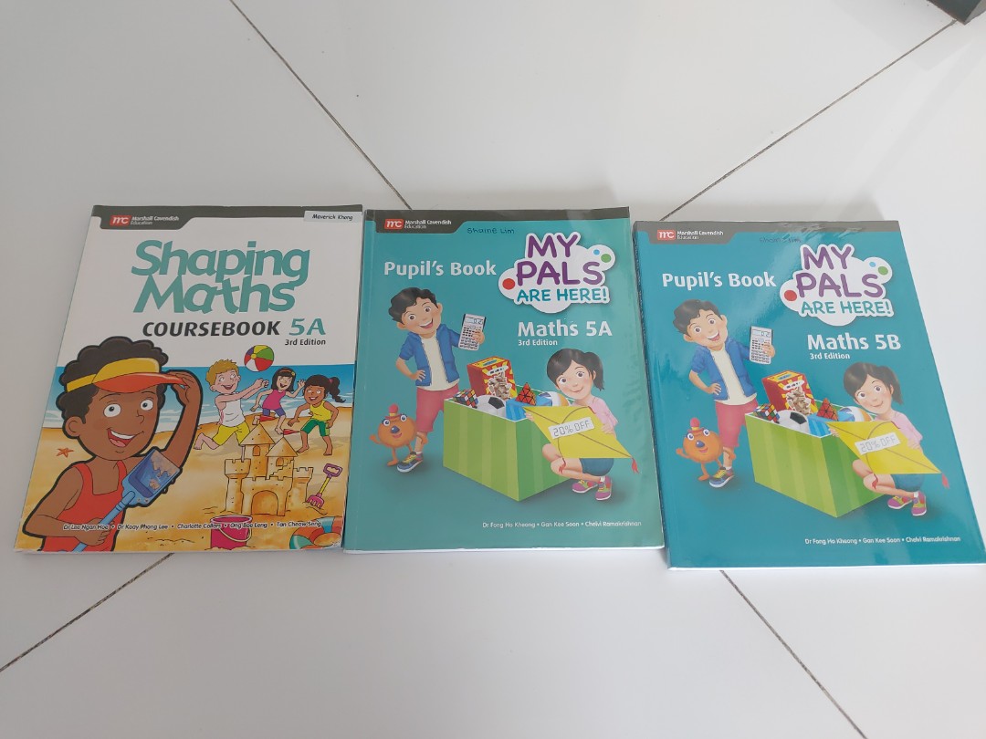 P5 Math,My Pals are here 5A and 5B. $2.00 each, Hobbies & Toys, Books ...