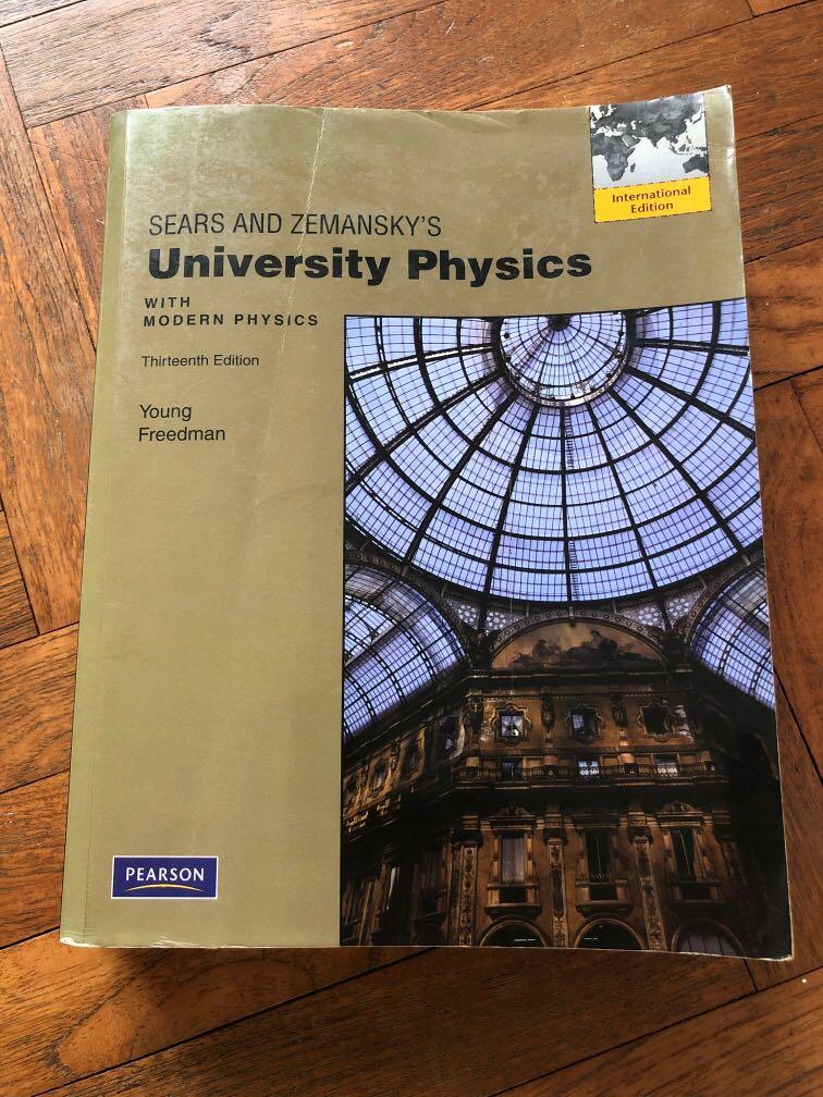 Pearson University Physics 13th Edition with Modern Physics ...